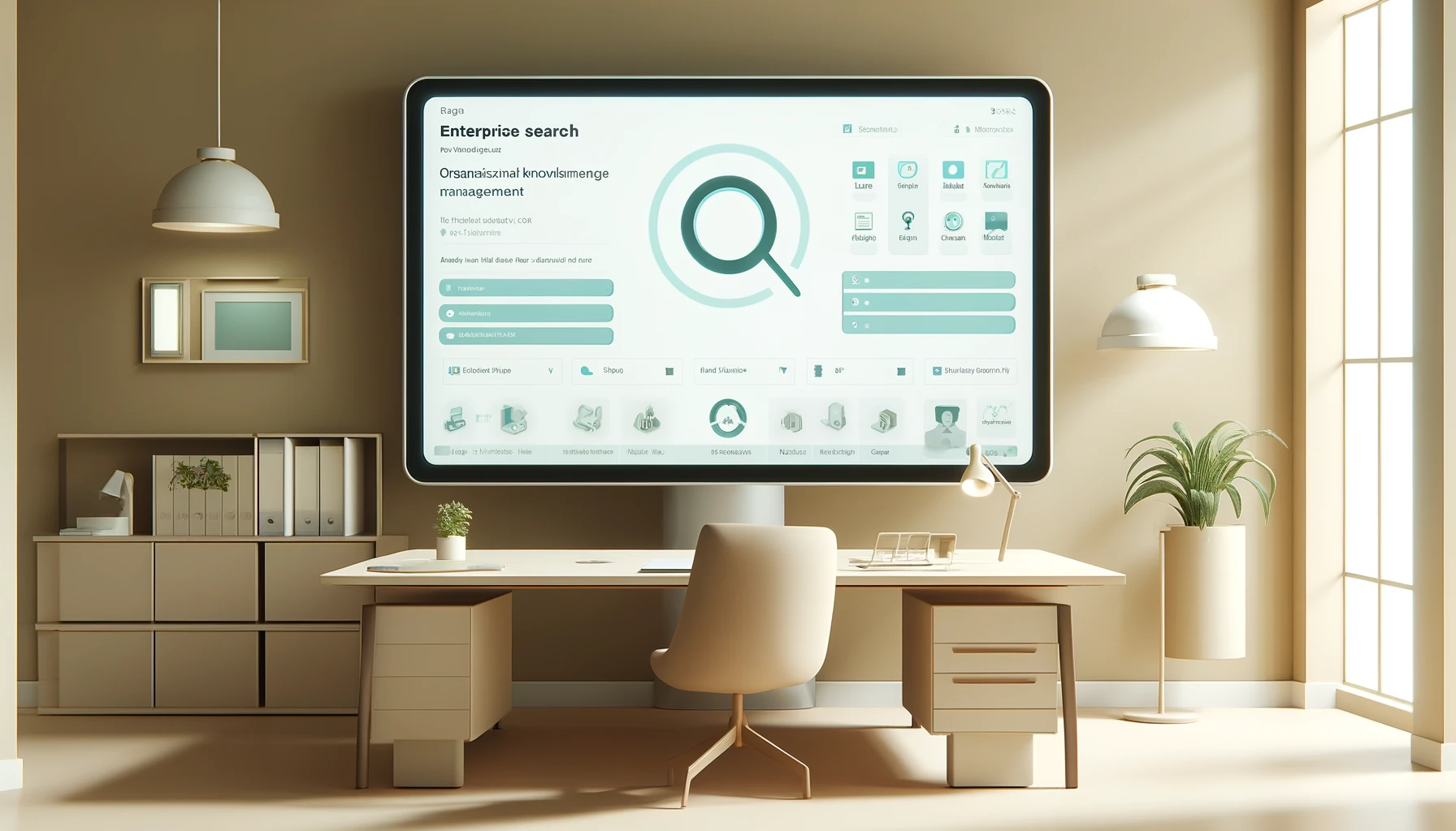 Workplace Knowledge Search for Growing Companies